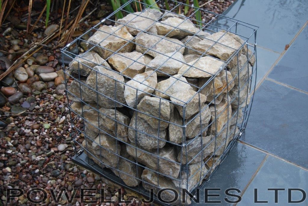 Gabion Fill Material Dorset Limestone - Benton Weatherstone - Stone and ...